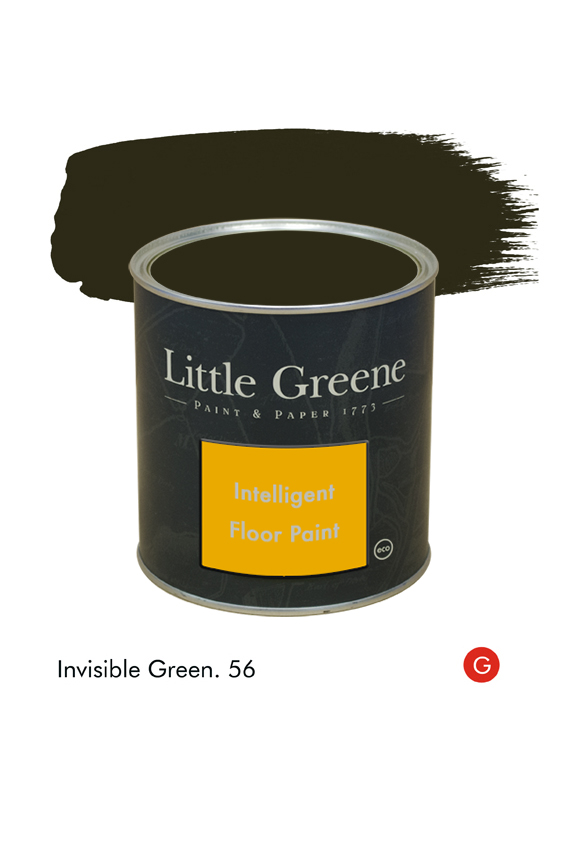 Peinture Intelligent Floor Paint - Invisible Green n°56 - Peinture ...